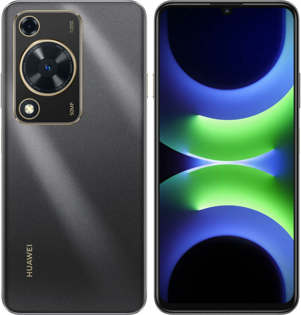 Смартфон Huawei Nova Y63, 4G LTE, NFC, 6/128Gb, Black (Черный)