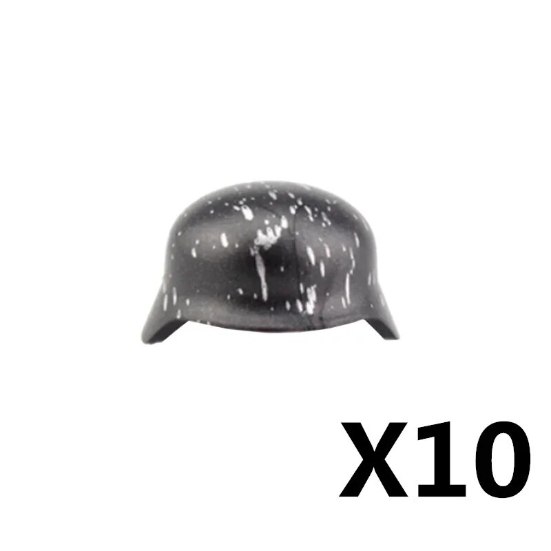 Шлемы военные для солдатиков, 10 шт, TK087-10PCS