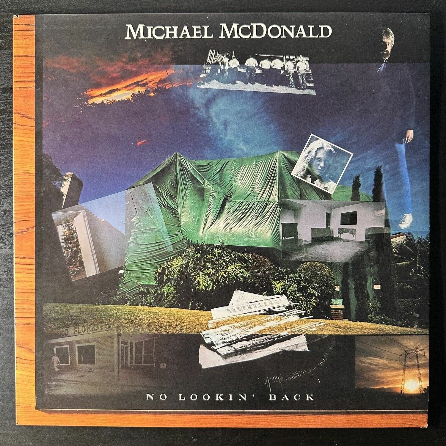 Виниловая пластинка Michael McDonald No Lookin' Back (США 1985г.)