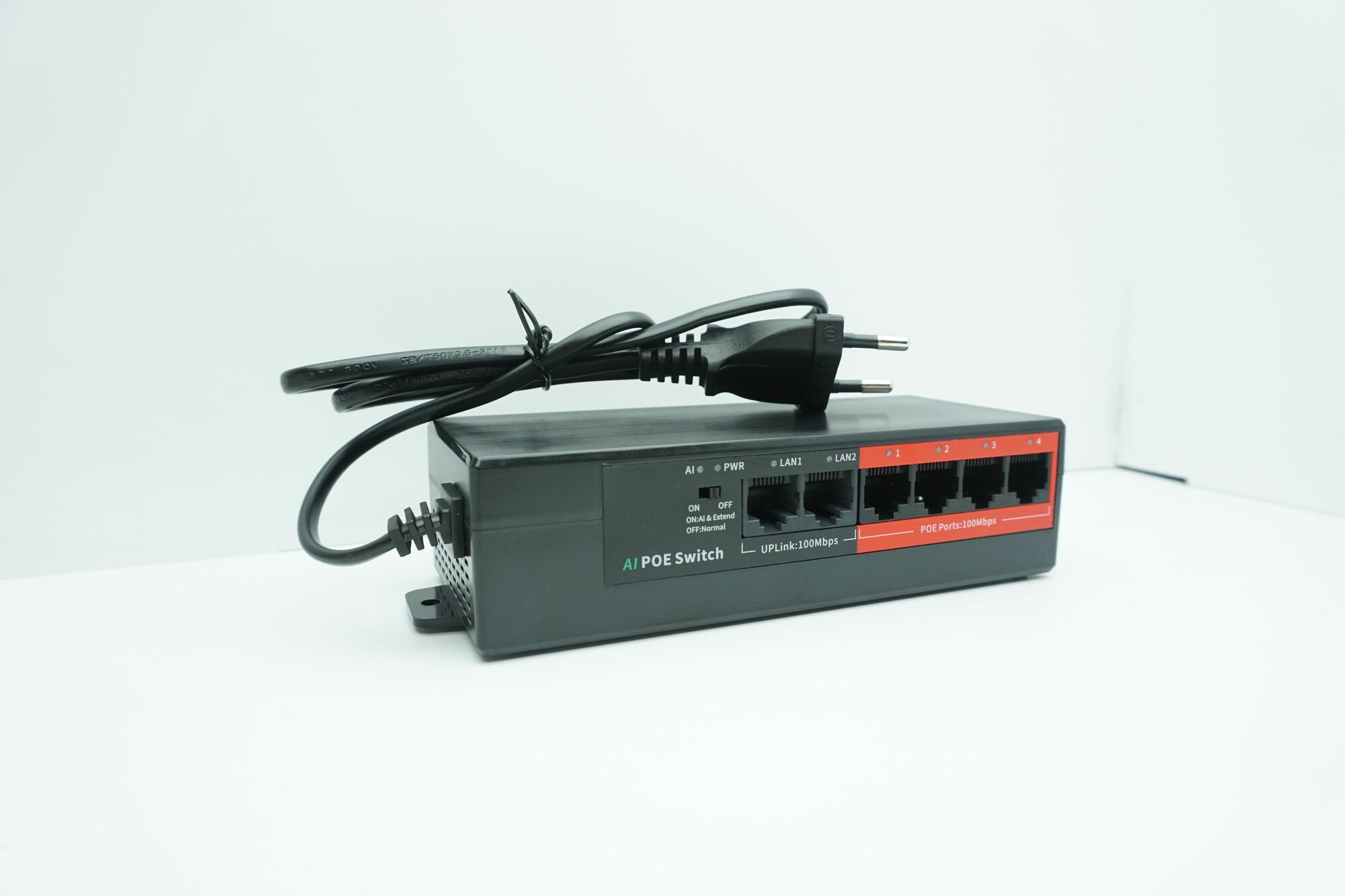 POE204e Коммутатор 4+2 switch — фото 1