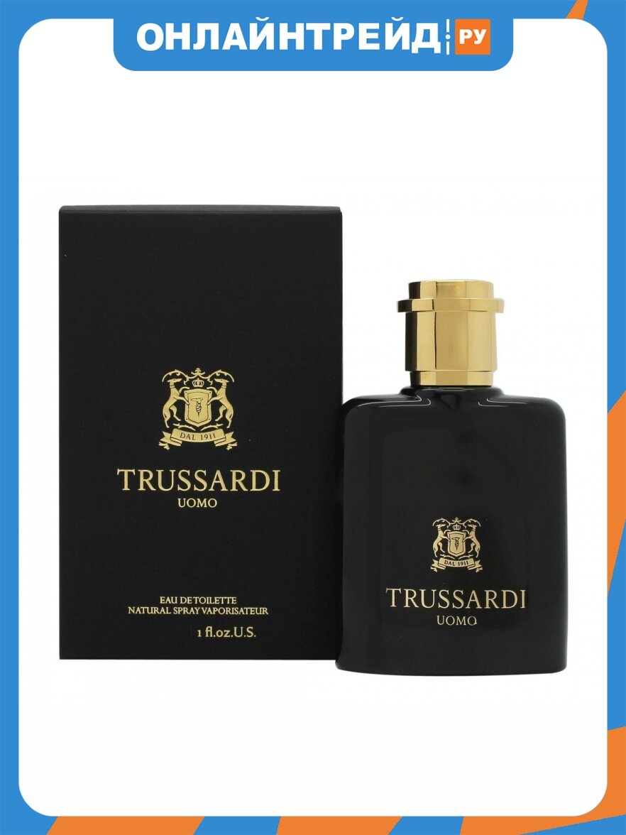 Мужская туалетная вода Trussardi Uomo, 100 мл