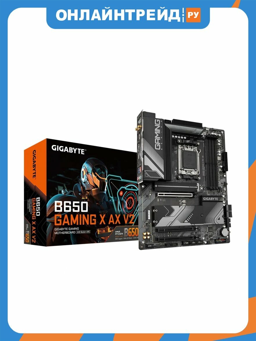 Материнская плата Gigabyte B650 GAMING X AX V2 (AM5, ATX)