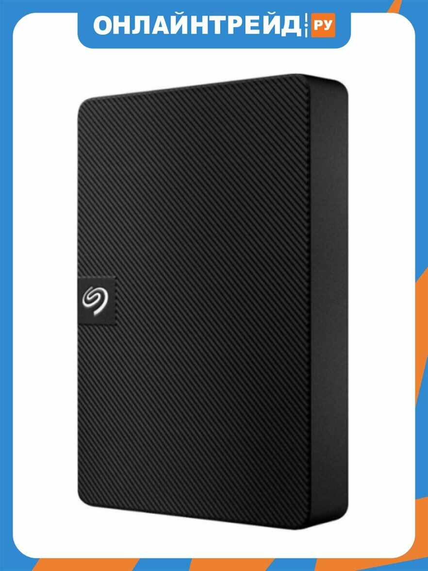 Внешний жесткий диск Seagate Expansion Portable, 2 ТБ, USB 3.0 (STKM2000400) черный