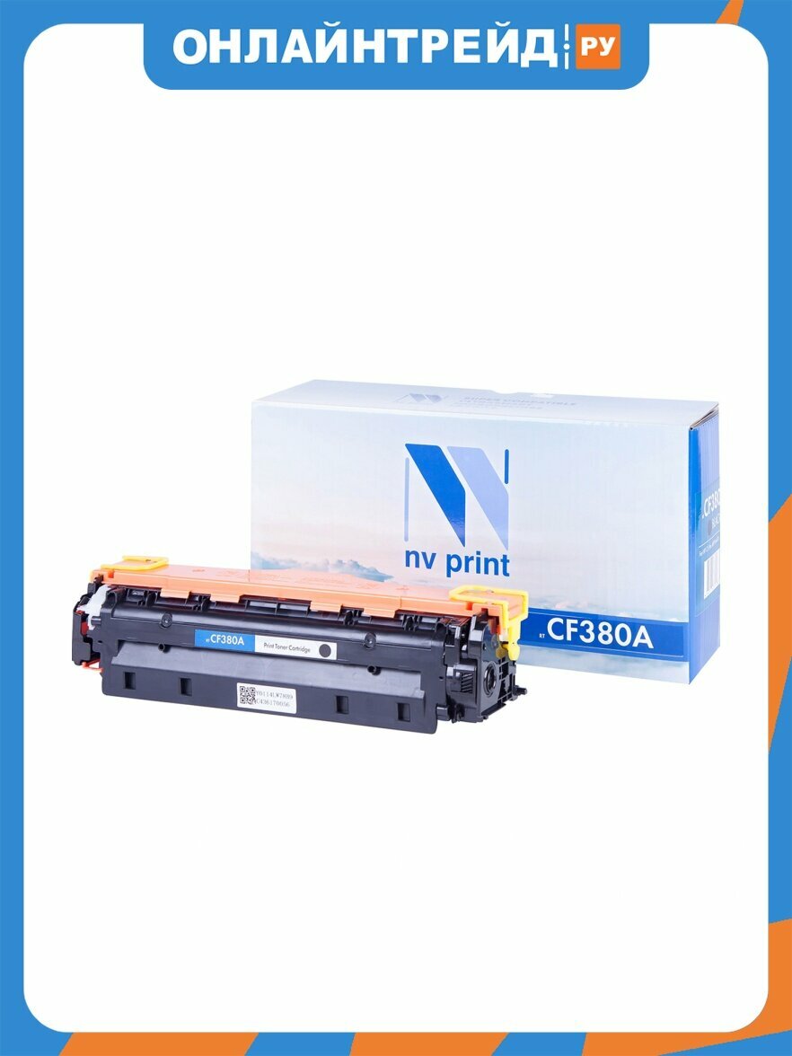 Тонер-картридж NV Print CF380A Black для Нewlett-Packard CLJ Pro MFP M476 (2400k)