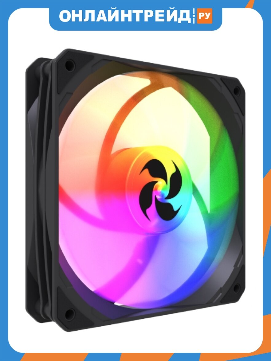 Вентилятор для корпуса 4FAN F55 Black (F5512B1)