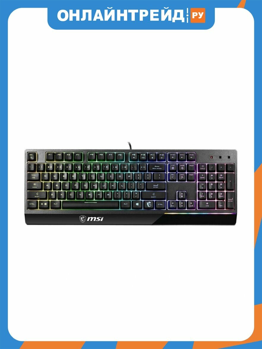 Клавиатура Msi Vigor GK30 RU черный (S11-04RU224-CLA)