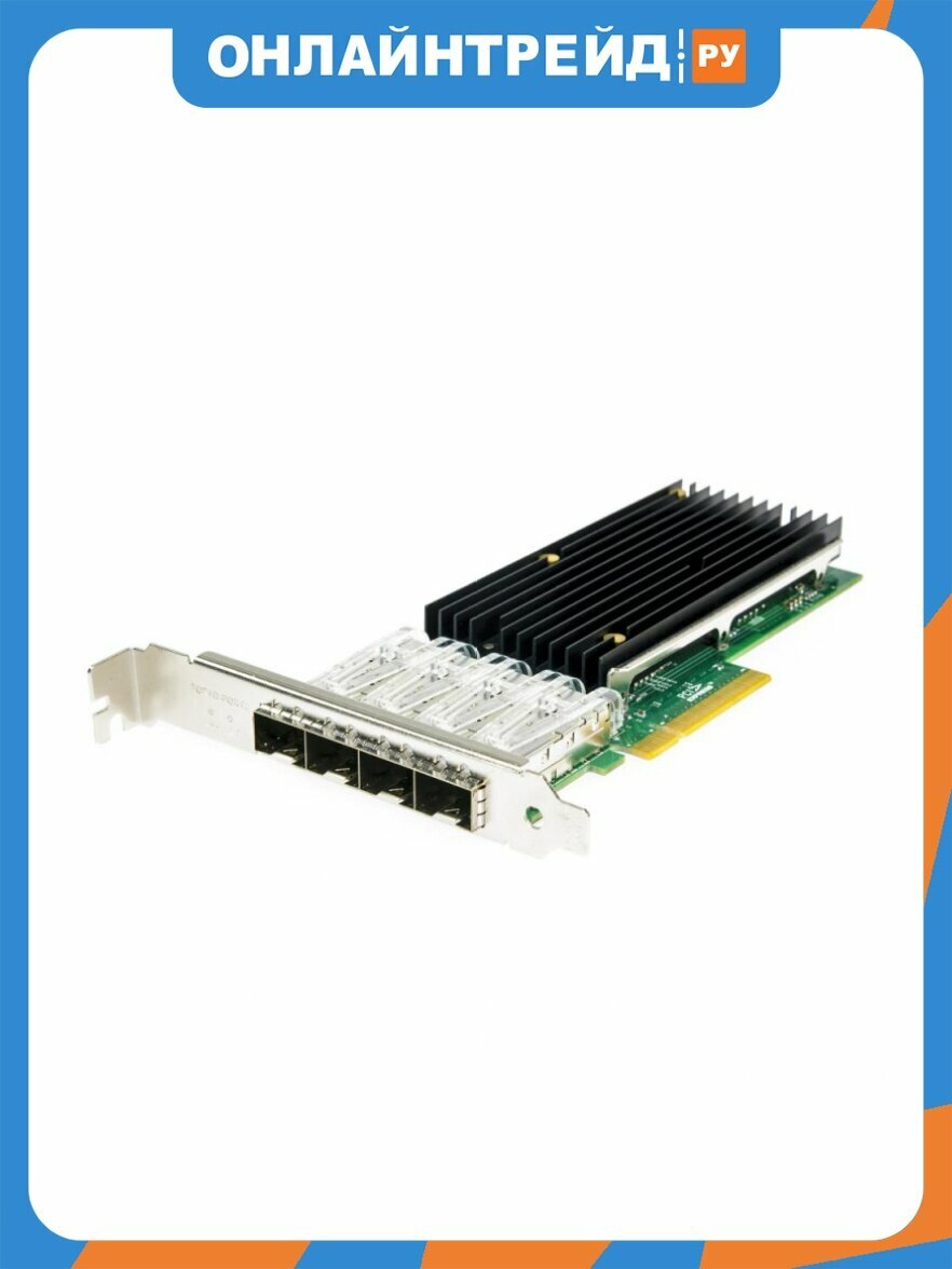 Сетевой адаптер Lr-link PCIE 10GB FIBER 4SFP+ LREC9804BF-4SFP+