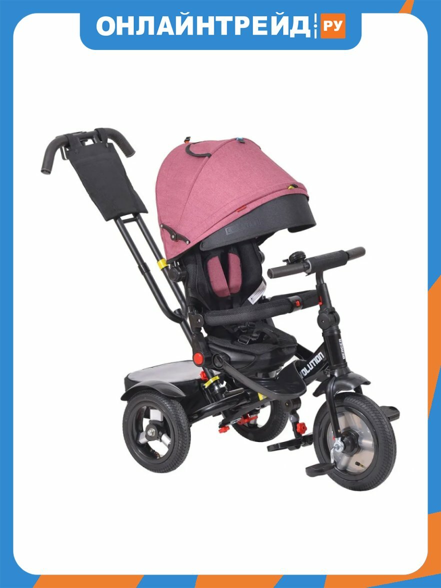 Трехколесный велосипед Werter Berger EVOLUTION AIR 12 XG7236 розовый
