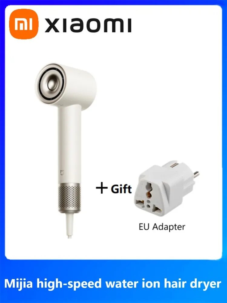 Xiaomi Фен для волос 019f887ed97c74adab2308323109474b 1600 Вт, скоростей 2, кол-во насадок 1, белый