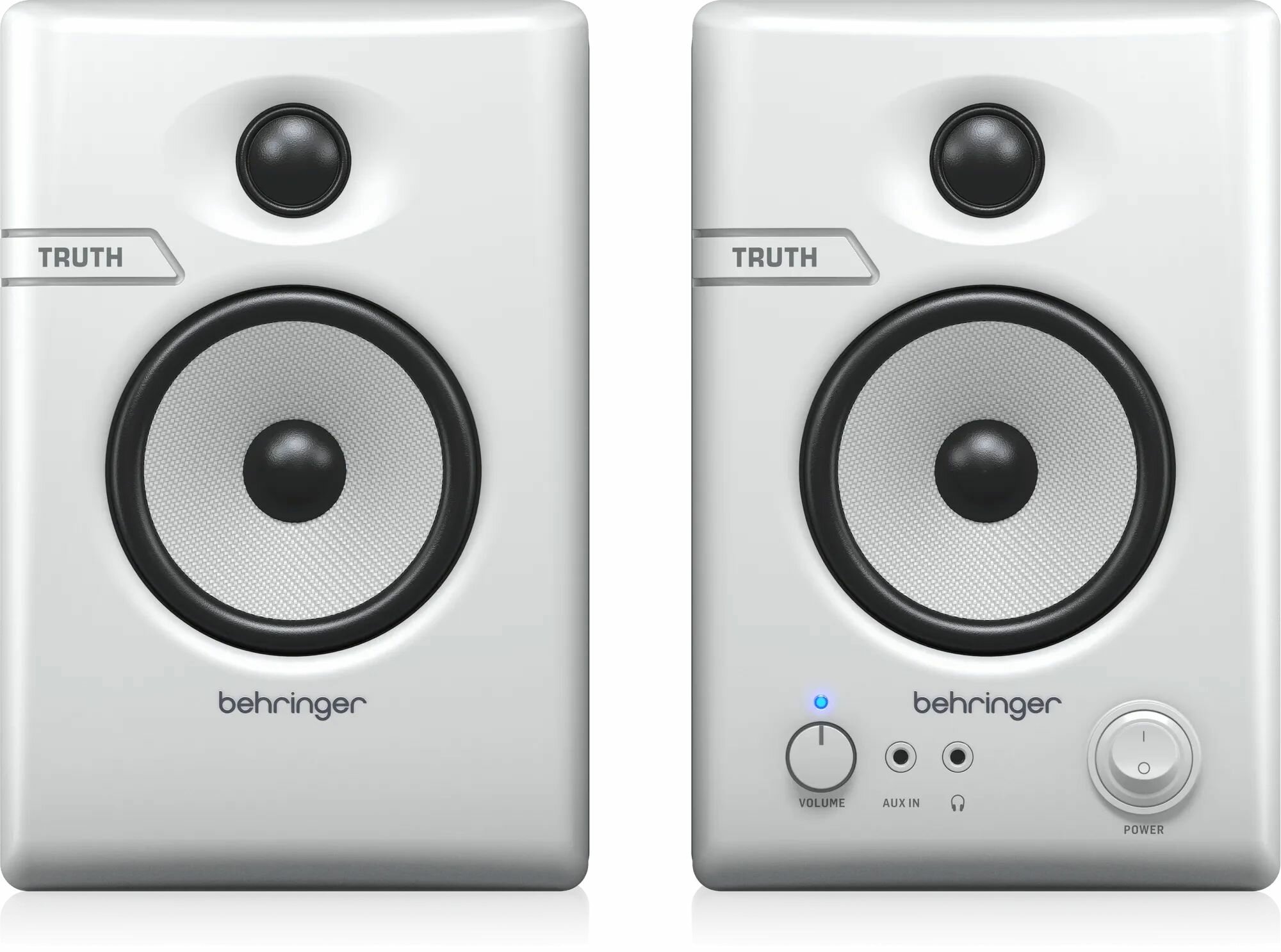 Активные студийные мониторы Behringer TRUTH 3.5 BT WH белые с Bluetooth