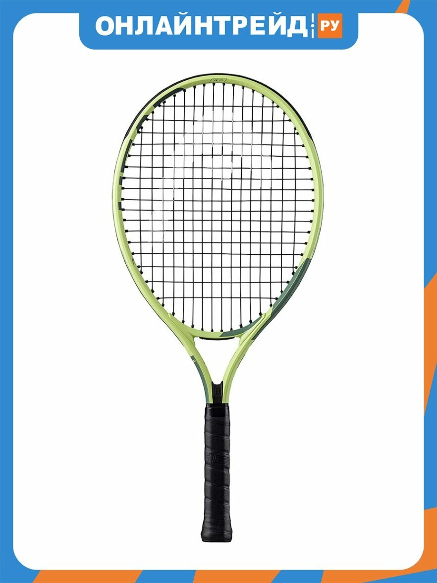 Ракетка для большого тенниса Head Extreme Jr 23 Gr06 235422, желто-черный