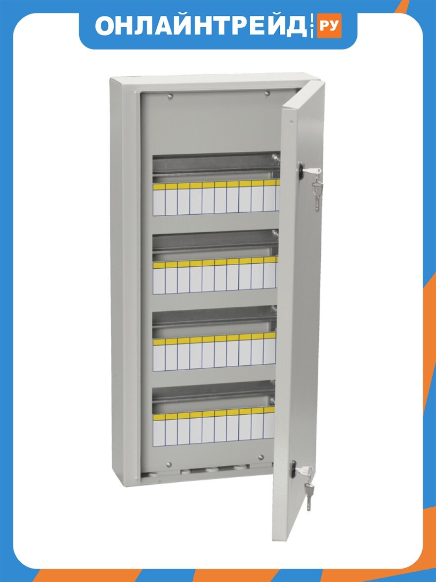 Корпус металлический Iek ЩРн-48 (670х330х120мм) IP54 TITAN 3, MKM11-N-48-54-Z