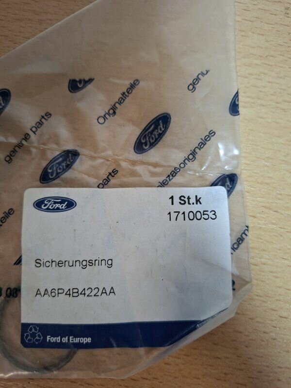 Кольцо стопорное Ford Focus 3 2010