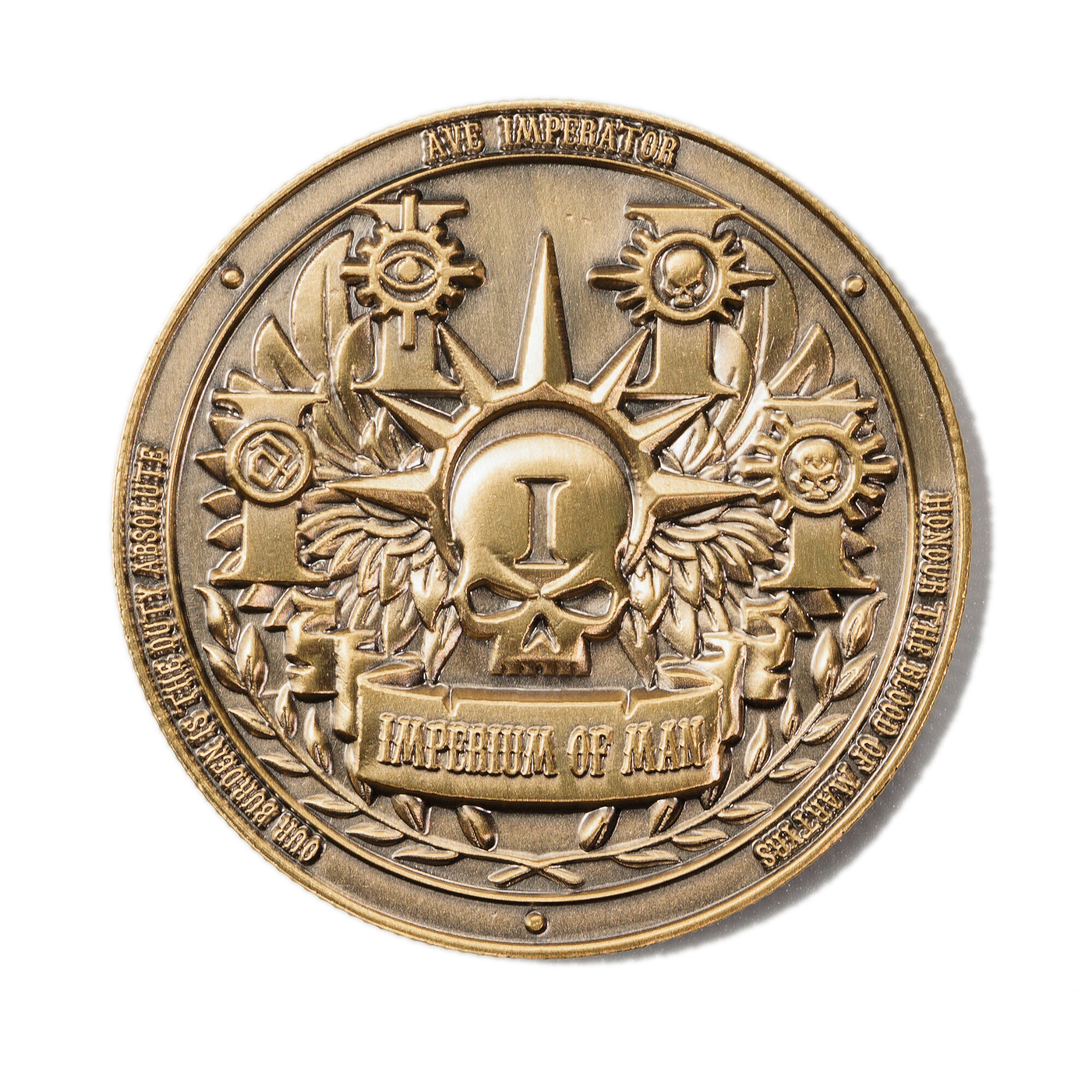 Монета сувенир унисекс STARFORGED "Человеческая Империя" IP Merch, 40MM EU