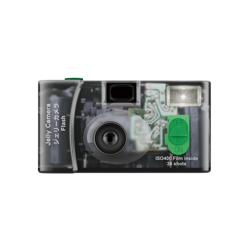 Одноразовая камера унисекс FUJIFILM C400 Jelly, прозрачная, 36 кадров