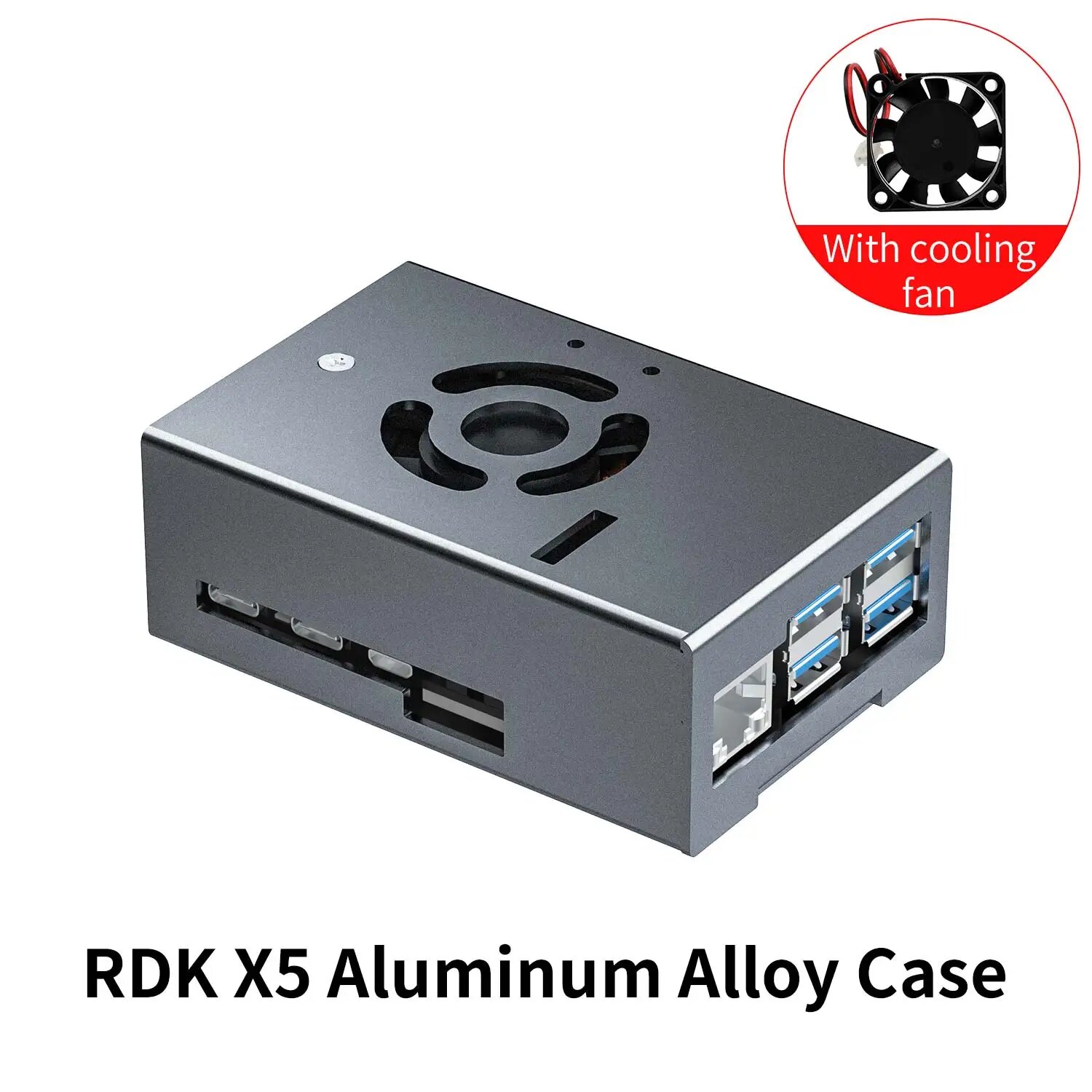 RDK X5 Алюминиевый корпус для робота, цвет Case