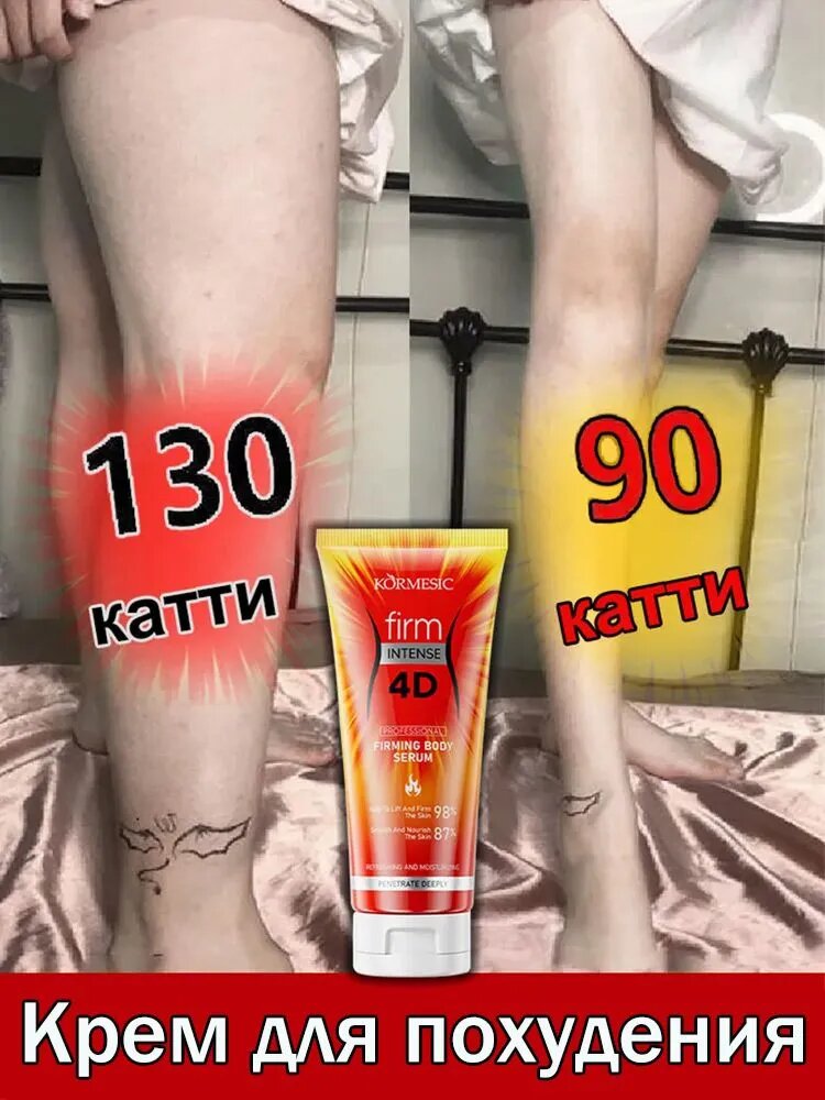 Крем для сжигания жира и похудения, 100 г, подтягивает кожу, легко моделирует форму без эффекта возвращения.