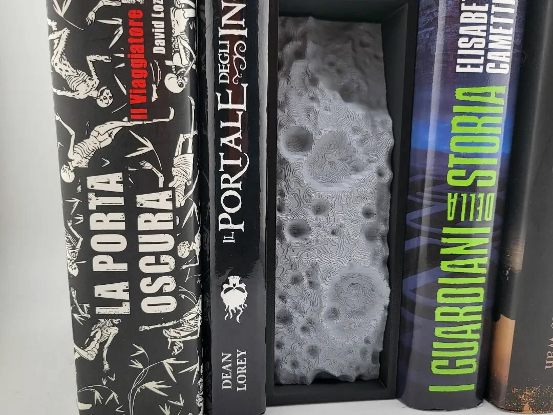 Органайзер Книжный нук Луна космос звёзды вставка для полки