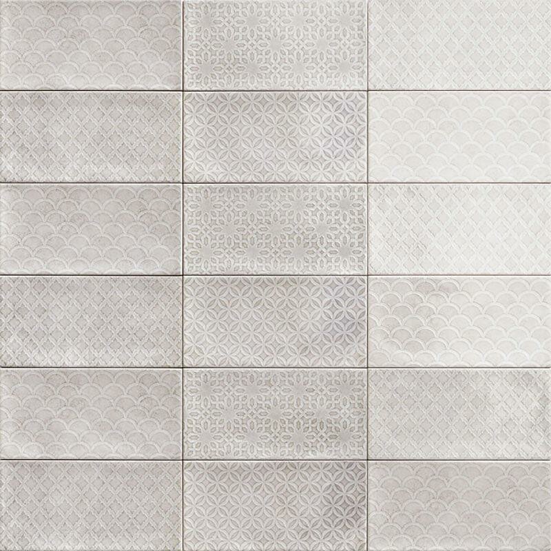 Керамическая плитка Mainzu Rev. Decor Camden Grey 919327 10x20 см