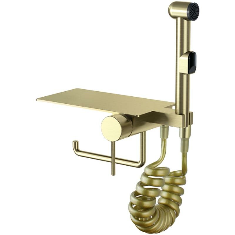 Гигиенический душ со смесителем Bronze de Luxe Сканди 708 1BR Бронза