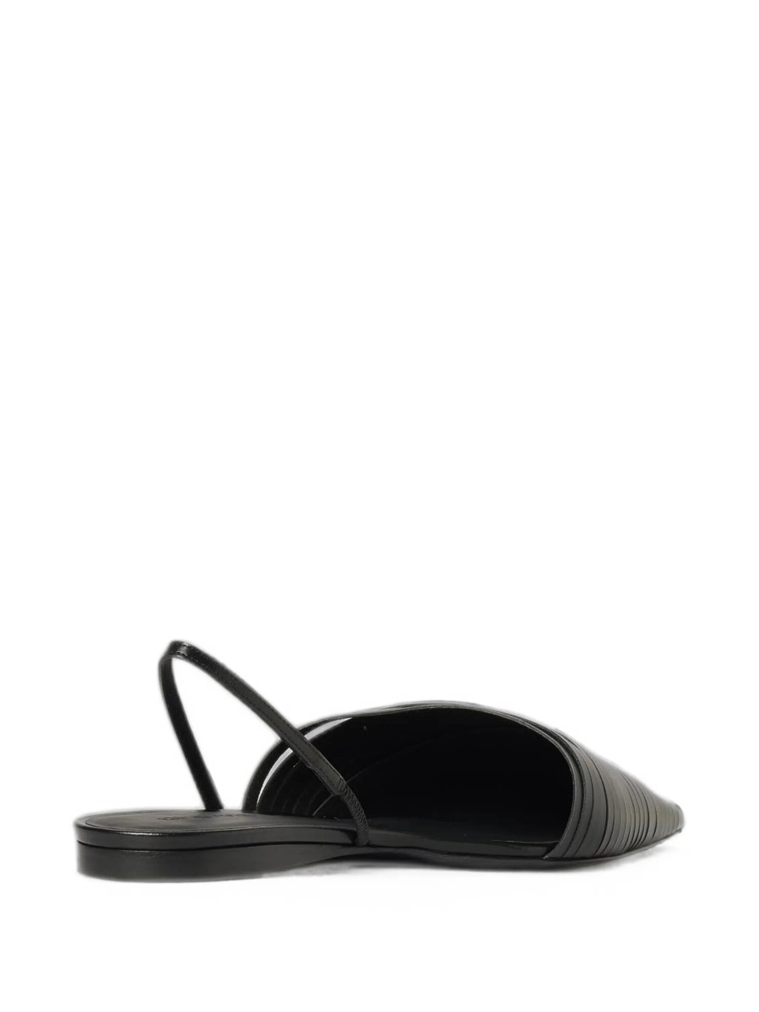 Туфли EMPORIO ARMANI Laser-cut slingback flat pumps, размер 36 — фото 1