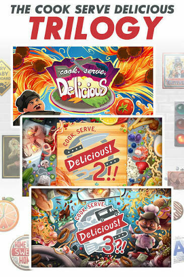 Cook, Serve, Delicious Trilogy, Все страны