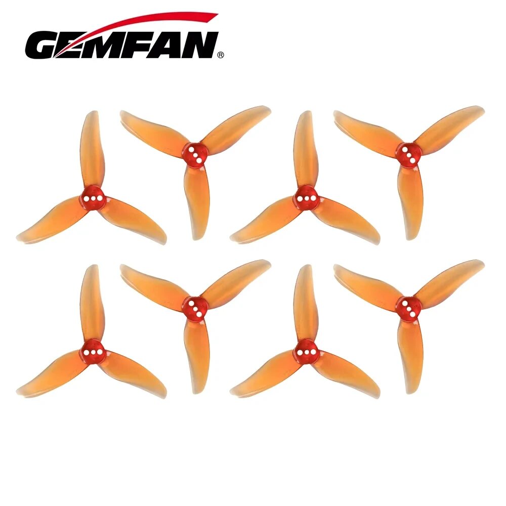 Пропеллеры Gemfan Hurricane 2520 2.5x2x3, цвет 2520 Whiskey