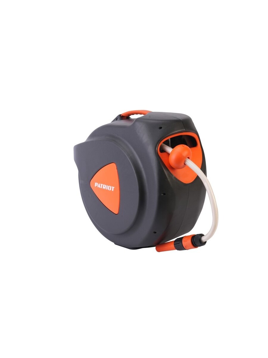 Катушка PATRIOT автоматическая, инерционная, RHR 1220, шланг 1/2", 20 м