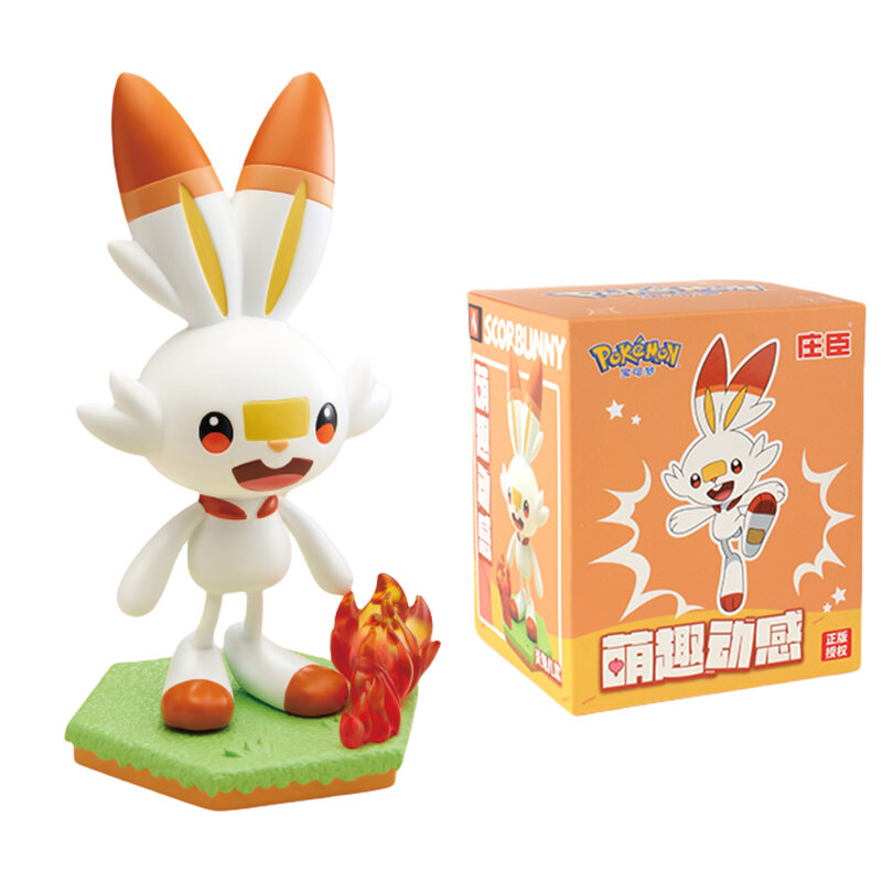 Фигурки унисекс Johnson Pokémon Пикачу, Wind-Up Collection-Scorbunny Edition