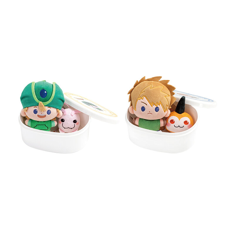 Плюшевый бенто-бокс унисекс Spiritual Creations Digimon Yummy Box Q, 2 шт.