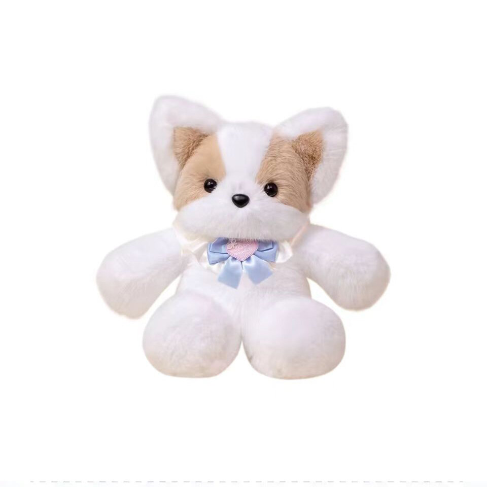 Плюшевая игрушка унисекс OUYIN Running Dog+Blue Princess Bib, 50CM EU