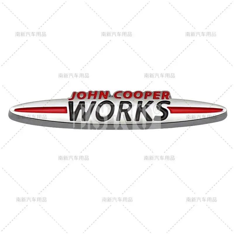 Стайлинг автомобиля JCW John Cooper Works 3D металлическая клейкая эмблема значок багажника наклейка на крыло наклейка на кузов для Mini Cooper Clubman Paceman