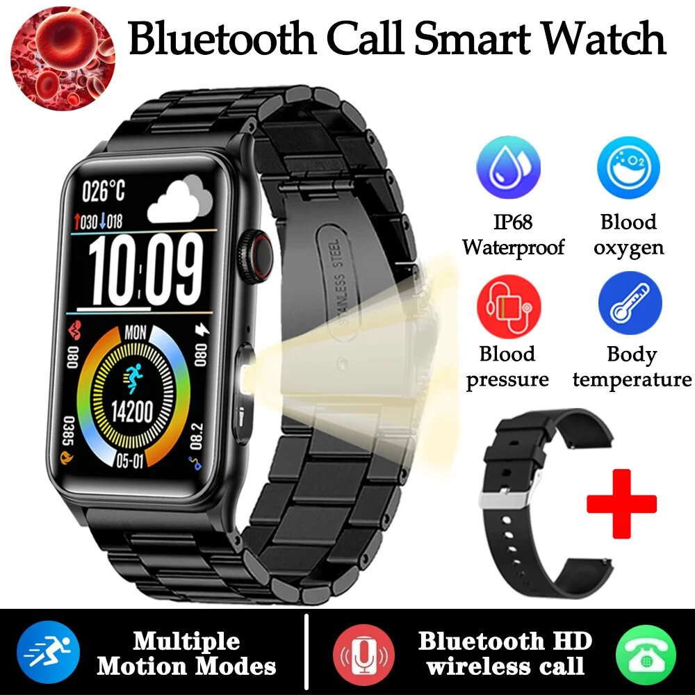 Smart Watch 2025 для мужчин Black steel
