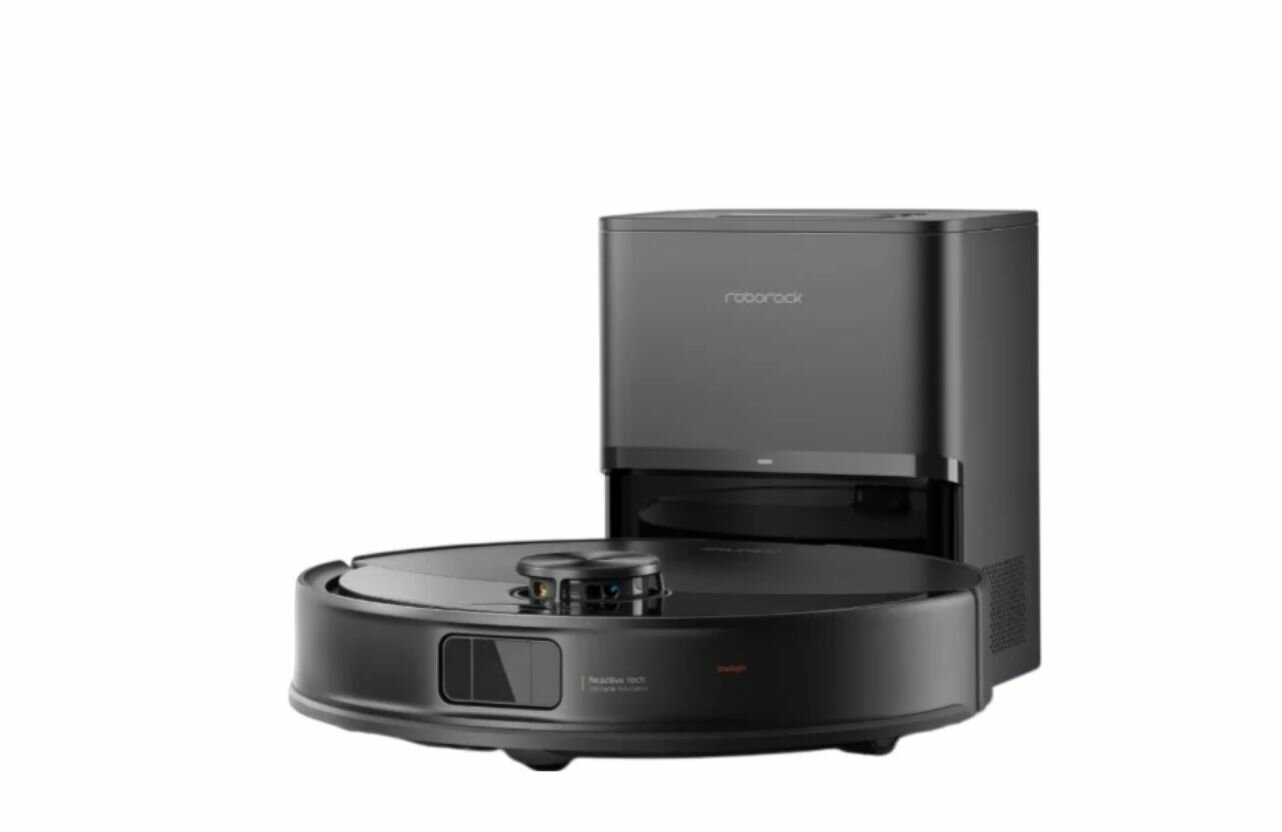 Робот-пылесос Roborock Robotic Vacuum Cleaner+Auto-Empty Dock S8 Pro+ RU Black (S8PP52-02)