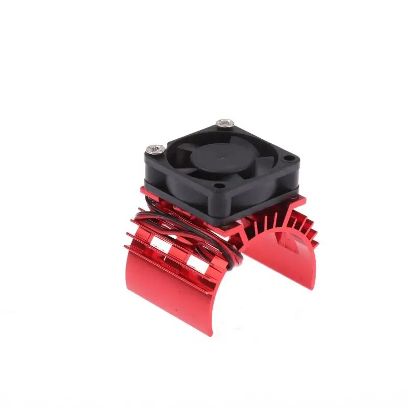 Радиатор двигателя для Wltoys 1/10 1/12 124017 124016 от CHENJ Красный, Red