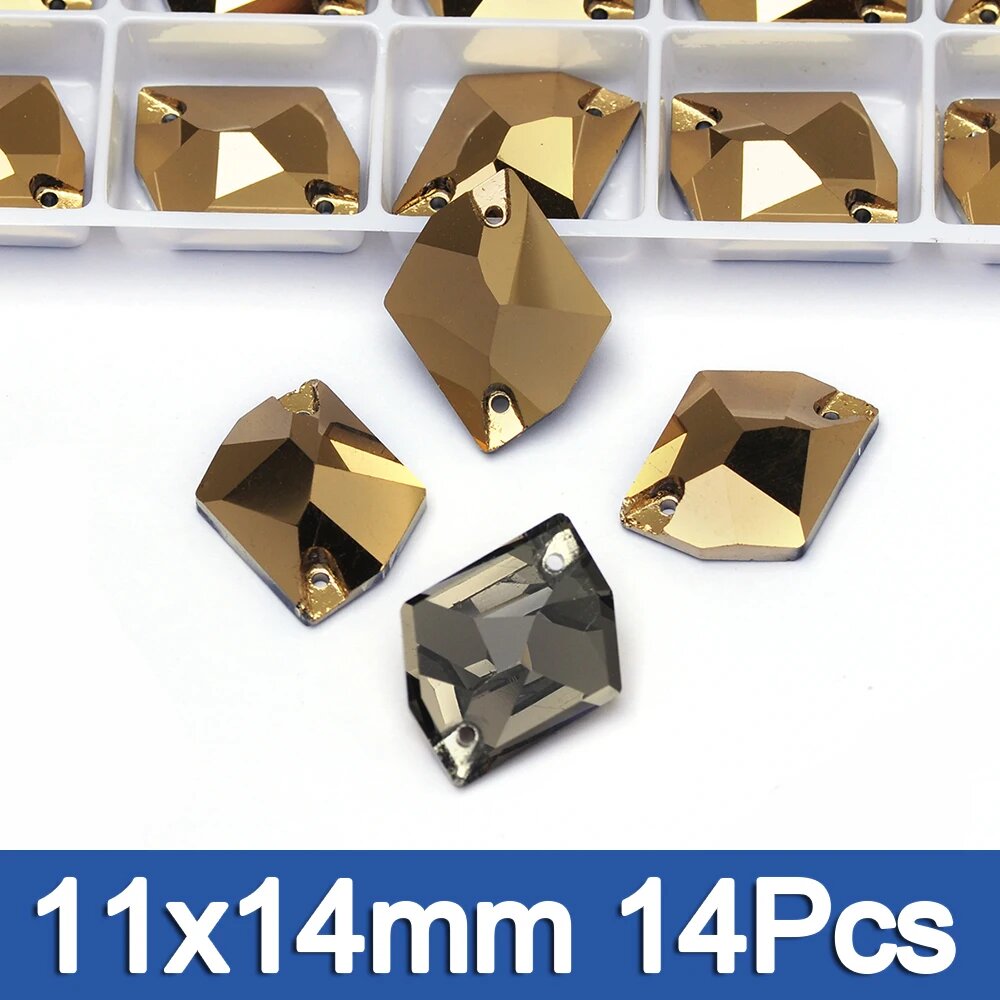 Стразы Cosmic 11x14mm, 14шт