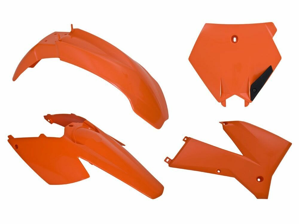 Комплект пластика KTM SX/SXF125-525 05-06, EXC125-525 05-07, оранжевый