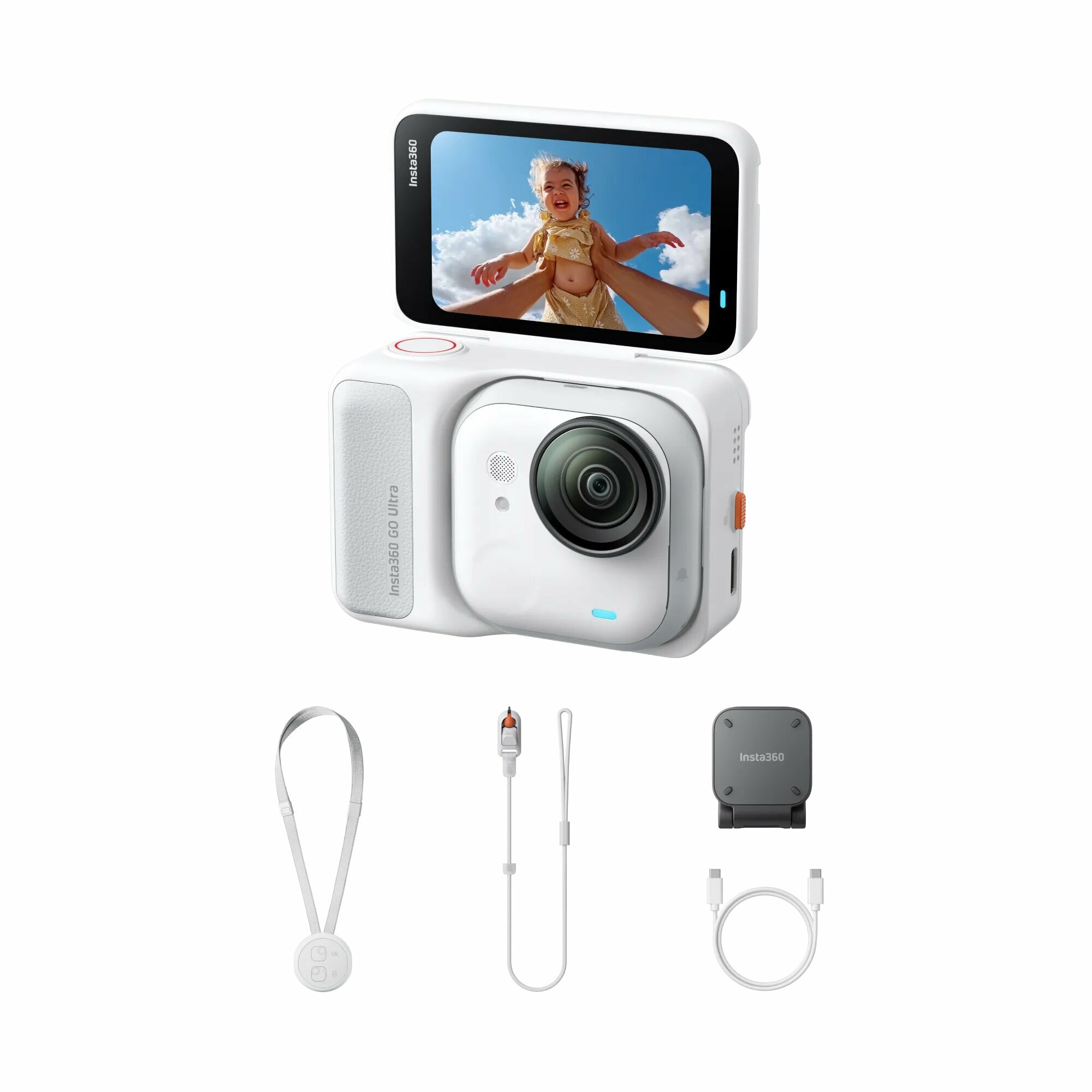 Экшн-Камера Insta360 GO Ultra , Arctic White(белый)