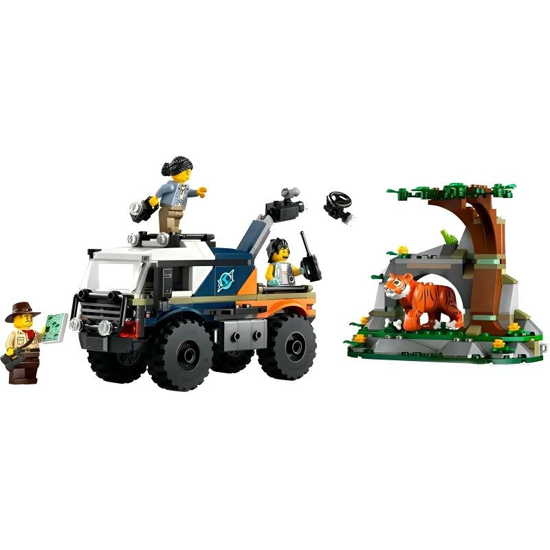 Конструктор унисекс LEGO Jungle Explorer Trail Running Truck 60426, Jungle explorer off-road truck