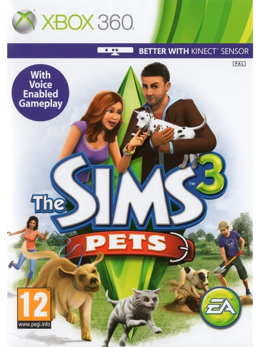 The Sims 3 Pets (XBOX360 CHiP)
