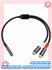 3.5мм -> 2 RCA Y-адаптер стерео
