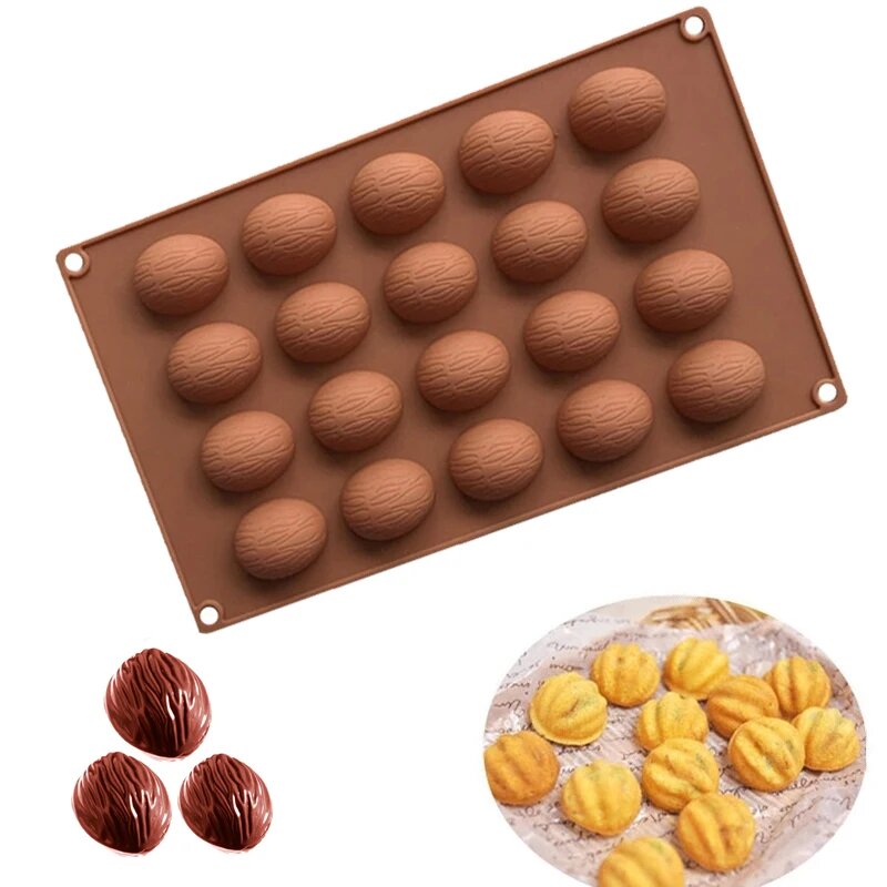 Формы для шоколада из силикона, 20 шт