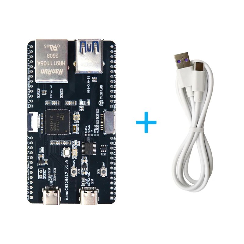 Развивающая плата miusecn nanoCH32H417 Board TYPE C Cable