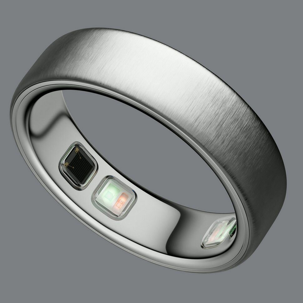 Умное кольцо Oura Ring 4 Brushed Silver, US6