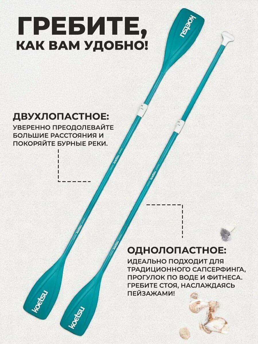 Koetsu Весло для SUP-доски — фото 1