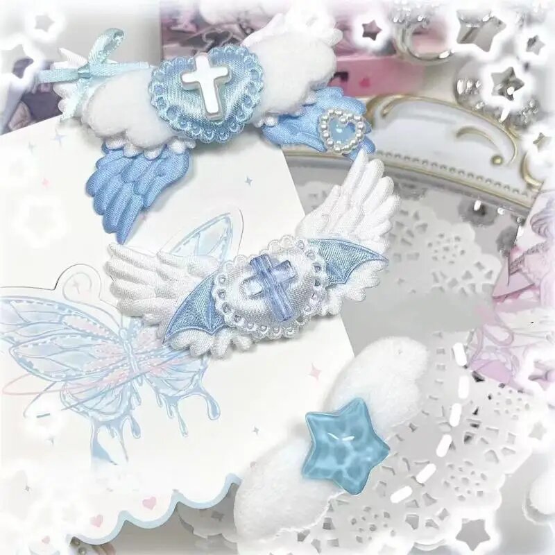 Заколки для волос Y2K Harajuku 2/3 шт. 3PCS Blue