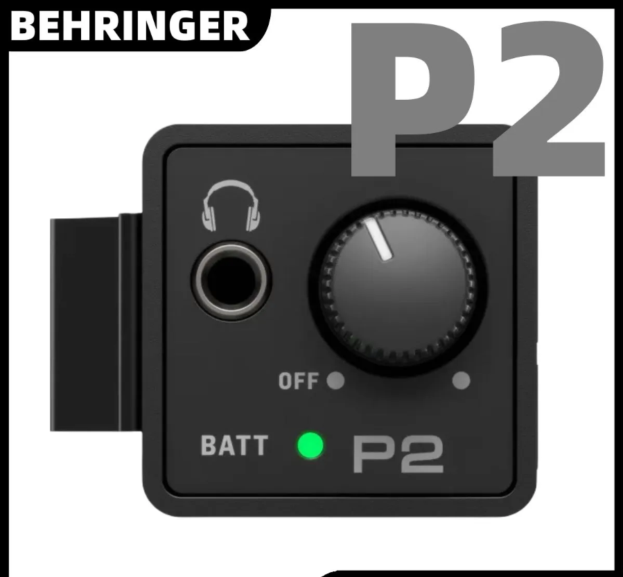 Профессиональный портативный усилитель для наушников BEHRINGER P2 высокой мощности — фото 1