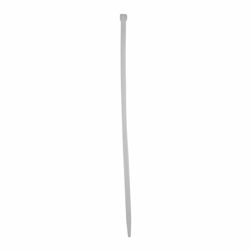 Хомут кабельный PCT 7.6х350-100WH 7.6х350 PA6.6 бел.(уп.100шт) JazzWay 5054219