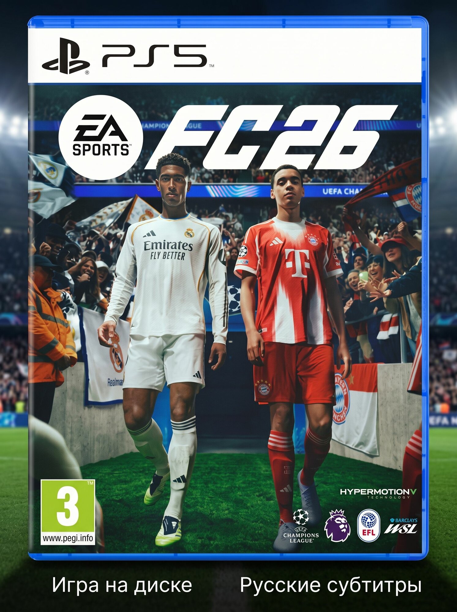 Игра EA Sports FC 26 FIFA 26 (PlayStation 5, Русские субтитры)