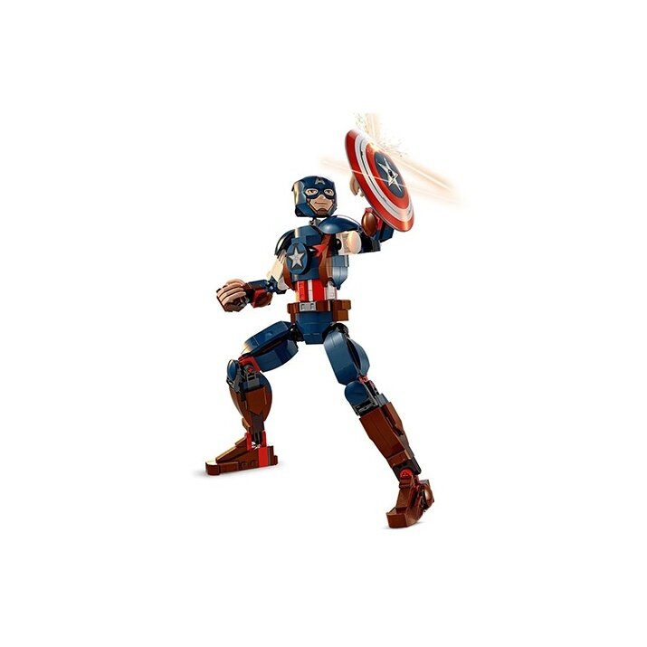 LEGO Super Hero Collection Ассамбляж Фигурка Капитана Америки 905 шт. 76258